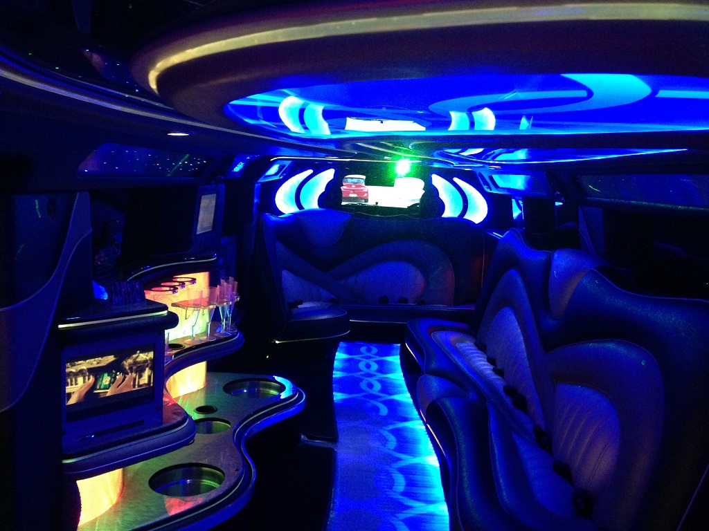 Black 16 Seater H2 Stretch Hummer Limousine - Impressive Limousines